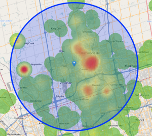 Define Primary and Secondary Trade Areas | Manifold Data Mining