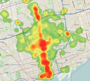 trade area map | Manifold Data Mining